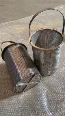 Cina Filtro sinterizzato dal canestro di acciaio inossidabile del grado del filtro 304 dal canestro di acciaio inossidabile in vendita