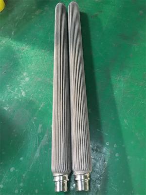 Cina La fibra sinterizzata 25 micron ha pieghettato la filtrazione di Mesh Filter Element For Nitrogen del cavo in vendita