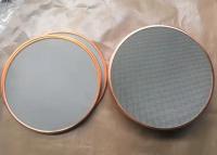 China Aisi316 Edged Wire Mesh Filter Disc Plastic Extrusion 300 Mesh for sale