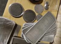 China Edged Mesh Filter Disc Plastic And Polyester Extrusion 100 Micron for sale