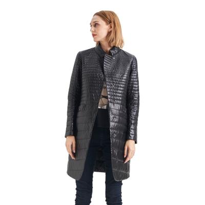 China FODARLLOY Wholesale Ladies Stand Collar Warm Hooded Cotton-Padded Clothes Women Slim  Winter Jackets Women Coats for sale