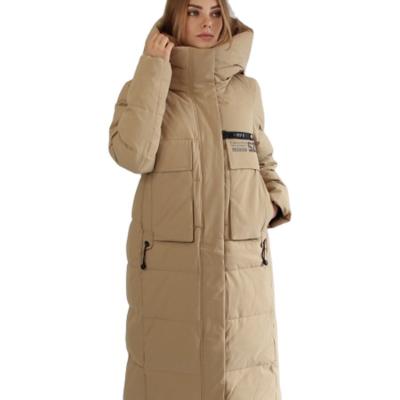 China FODARLLOY Women's Winter Warm Hooded Fleece Lined Jackets custom parka jacket for sale