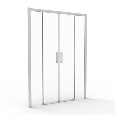 Cina Alluminio, colore a luce specchio, porta a pareti, bagno, doccia. in vendita
