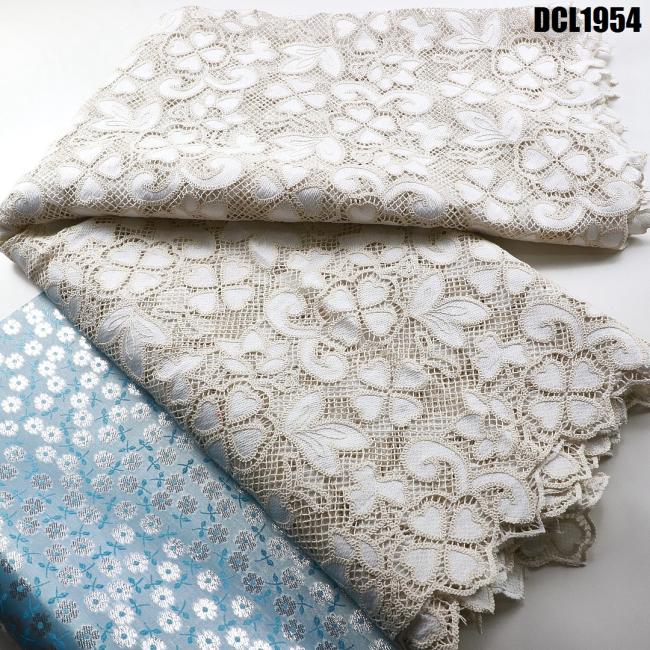 New arrival bridal lace fabric 100% cotton soft cord lace high quality durable fabric for Australian wedding dress for party