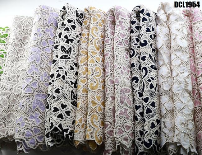 New arrival bridal lace fabric 100% cotton soft cord lace high quality durable fabric for Australian wedding dress for party