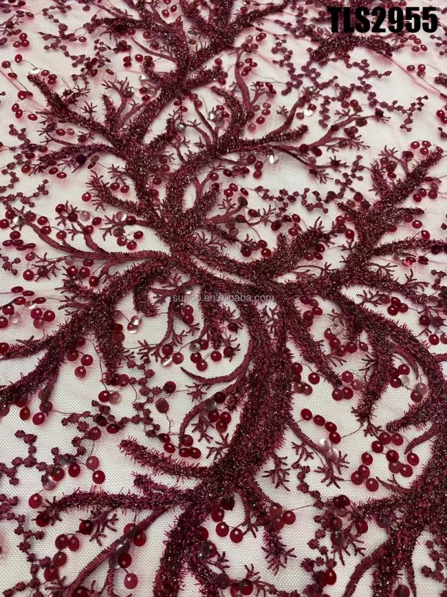 manufacturer good price mesh lace fabric african lace fabric fashion sequin lace mesh fabric for wedding apparel & accessories
