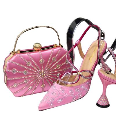 China Factory Direct Sales ladies shoes and bag set Good Price Party Shoe And Bag Sets for sale