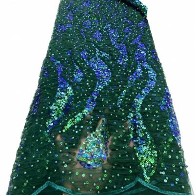 China 2023 Hot Sale China Wholesale Heavy Embroidery Fabric factory