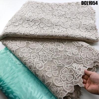 China New arrival bridal  lace fabric 100% cotton soft cord lace high quality durable fabric for Australian wedding dress for party for sale