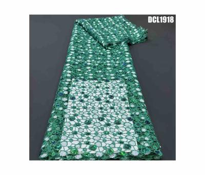 China Supoo African Tradition Fashion Wholesale Lace Fabric Cord Lace Fabric Guipure  for Garment Senegal and Mali  Wedding Dress for sale