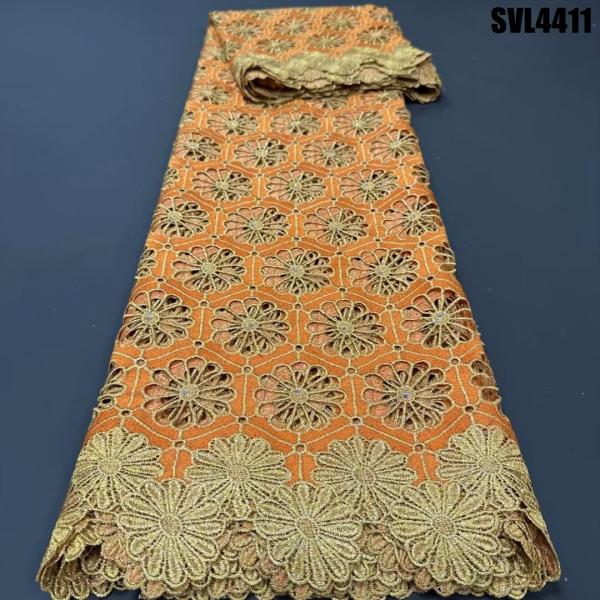 Quality Supoo New Arrival cotton swiss Lace Guipre Embroidered fabric Lace African for sale
