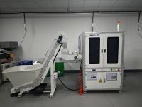 China Intelligent defection checking PLC Double Glass Table Visual Inspection Machine for sale