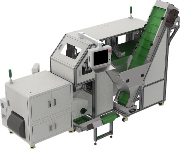 Quality Automatic Visual Counting Packing Machine For O Ring Plastic Packaging PE Film for sale