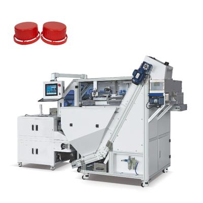 China Machine voor het tellen en verzegelen van doppen van farmaceutische kwaliteit Visueel tellen Verpakken Cosmetische doppen Te koop
