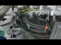 Machine d'inspection de la vision de table en verre unique CCD pour mesurer l'image des pièces en silicone