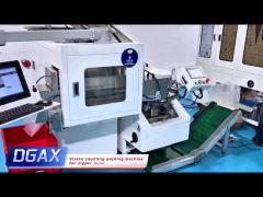 Touchscreen-Steuerung Hochgeschwindigkeits-PE-Rohr-Injektions-Produkt-Vision Schraubzähler-Zählverpackungsmaschine