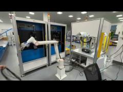 Machine d'inspection automatique flexible avec alimentation robotisée pour grands joints toriques