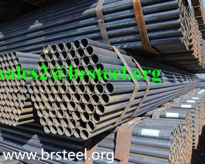 China MS round pipe chart of weight  erw q235 welded steel tube for sale