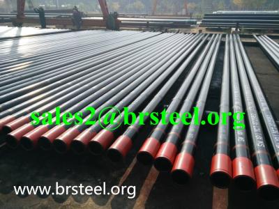 China oil and gas casing tube  API 5CT,N80、K55 standard for sale