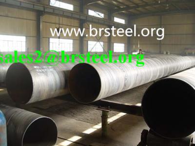 China Spiral steel pipe welded for sale