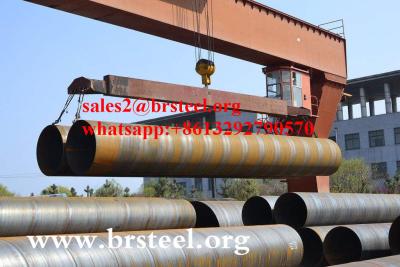 China SSAW pipe used to petrochemical industry for sale