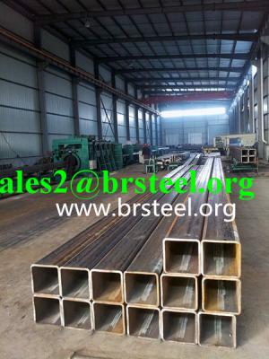 China rectangular or square pipe for container rack for sale