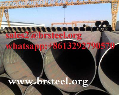 China LSAW pipes for fluid transportation for sale