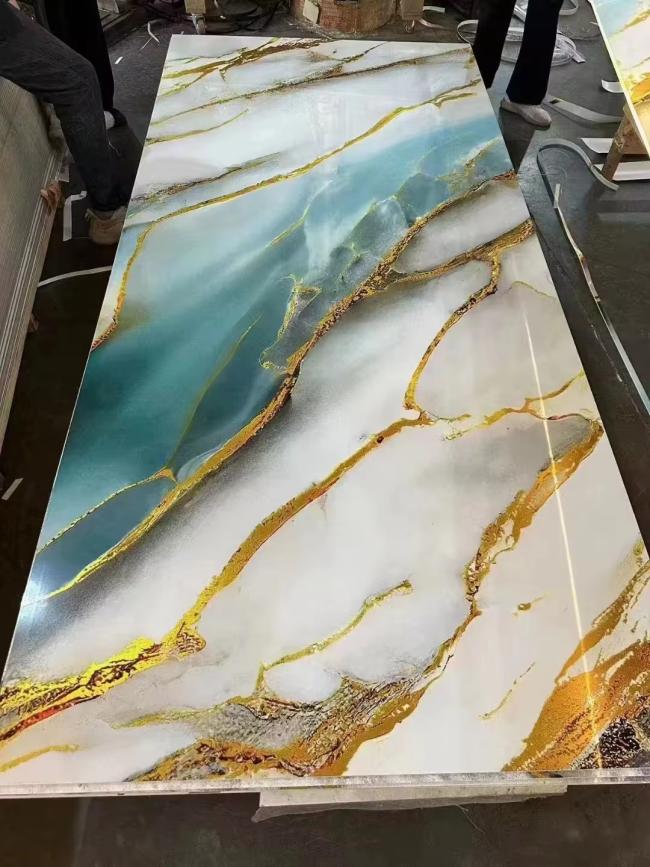 PVC panel close-up detail