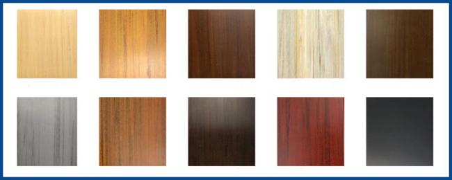 WPC wall panel color options
