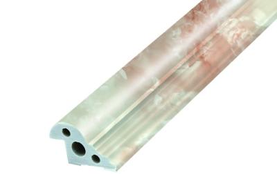 Cina profilo di modellatura di marmo del Faux di profilo della schiuma del PVC di 4.5CM resistente all'uso in vendita