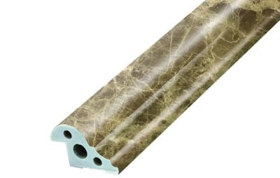 Cina profilo di modellatura di marmo del Faux di profilo della schiuma del PVC di 4.5CM resistente all'uso in vendita