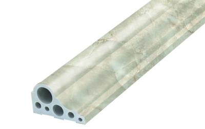 Cina Rivestimento ultrasottile dell'angolo di giro vita di profilo 6,5 cm della schiuma del PVC dell'annuncio pubblicitario in vendita