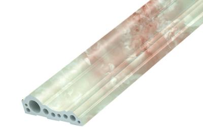 Chine Châssis de fenêtre de profil de mousse de PVC de largeur de 8 cm pour la décoration d'hôtel/bureau à vendre