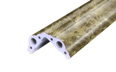 Cina Struttura di modellatura del marmo del Faux della schiuma di profili del PVC del lusso ignifuga in vendita