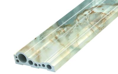 Cina Materiale di plastica della resina del cloruro di polivinile della disposizione della battiscopa della decorazione d'angolo della camera da letto in vendita