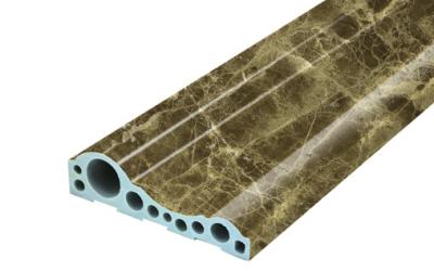 Cina Larghezza di lusso di pagina 12cm della decorazione del PVC della disposizione resistente al fuoco del modanatura per la casa in vendita