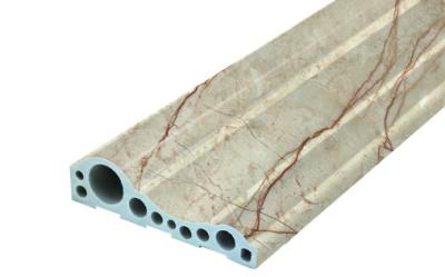Cina Larghezza di lusso di pagina 12cm della decorazione del PVC della disposizione resistente al fuoco del modanatura per la casa in vendita
