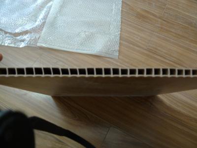 Cina Colori di legno 40cm x 12mm del pannello di parete del PVC dell'isolamento termico per la decorazione dell'ufficio in vendita