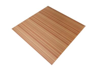 China De houten Comités van het Korrelplafond maken Valse Gelamineerde het Plafondtegels vuurvast van pvc Te koop