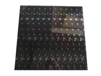Cina Pannelli per soffitti brillanti neri del PVC di rettangolo di iso per i bagni 2.2Kg - 2.8Kg per Sqm in vendita