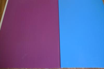 Cina Pannello di parete laminato decorativo di colore solido, incorniciatura di parete interna decorativa del PVC in vendita