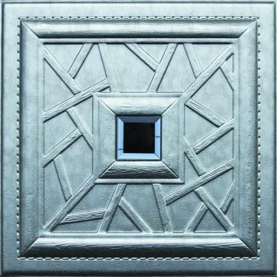 Cina Pannelli di parete del cuoio del Faux del PVC 3D, incorniciatura di parete interna decorativa in vendita