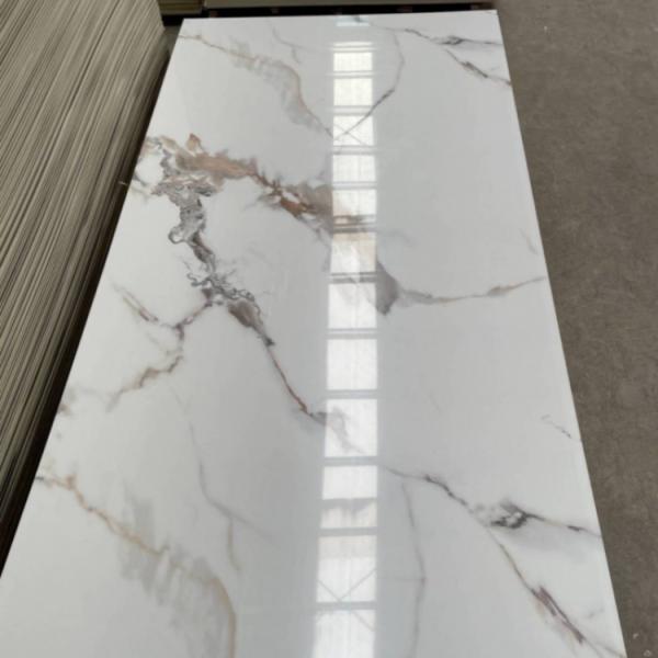 Quality 5mm Bamboo Fiber Wall Panels Customized Color 1220 X 2440mm Carbon Rock Board for sale
