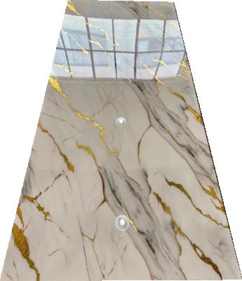 China Spc Shower Luxury Tv Pvc Bath Wall Panel for Toilet Marble Uv Sheet Pvc 3mm Uv 3d Panels Imposed Panel Wall Marble Pvc for sale