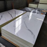 Quality Pvc Uv Marble Alternative Sheet Wall Panel Spc Uv Wall Panel 1220*2900*3mm Pvc for sale