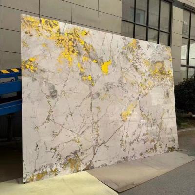 China Glossy Marble Bamboo Charcoal Board Veneer Marble Fiber Wall Panel Bamboo Charcoal  Board Bamboo Charcoal Solid Board for sale