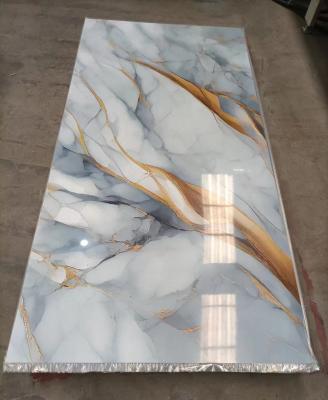 China Glossy Marble Bamboo Charcoal Board Veneer Marble Fiber Wall Panel Bamboo Charcoal  Board Bamboo Charcoal Solid Board for sale