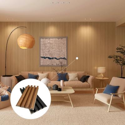 China 2.9M Fluted Pvc Wall Panel Groove  Shower Rooms 3d Wpc Wall Panel for sale