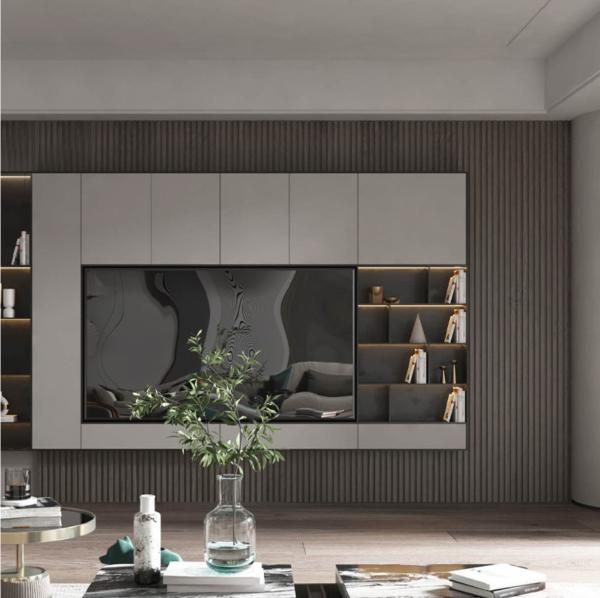 Quality 2.9M Fluted Pvc Wall Panel Groove Shower Rooms 3d Wpc Wall Panel for sale