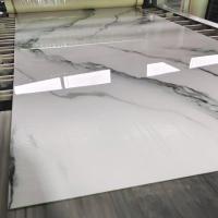 China Waterproof Fireproof SPC Wall Panel B1 1.22M Interlocking Pvc Wall Panels for sale
